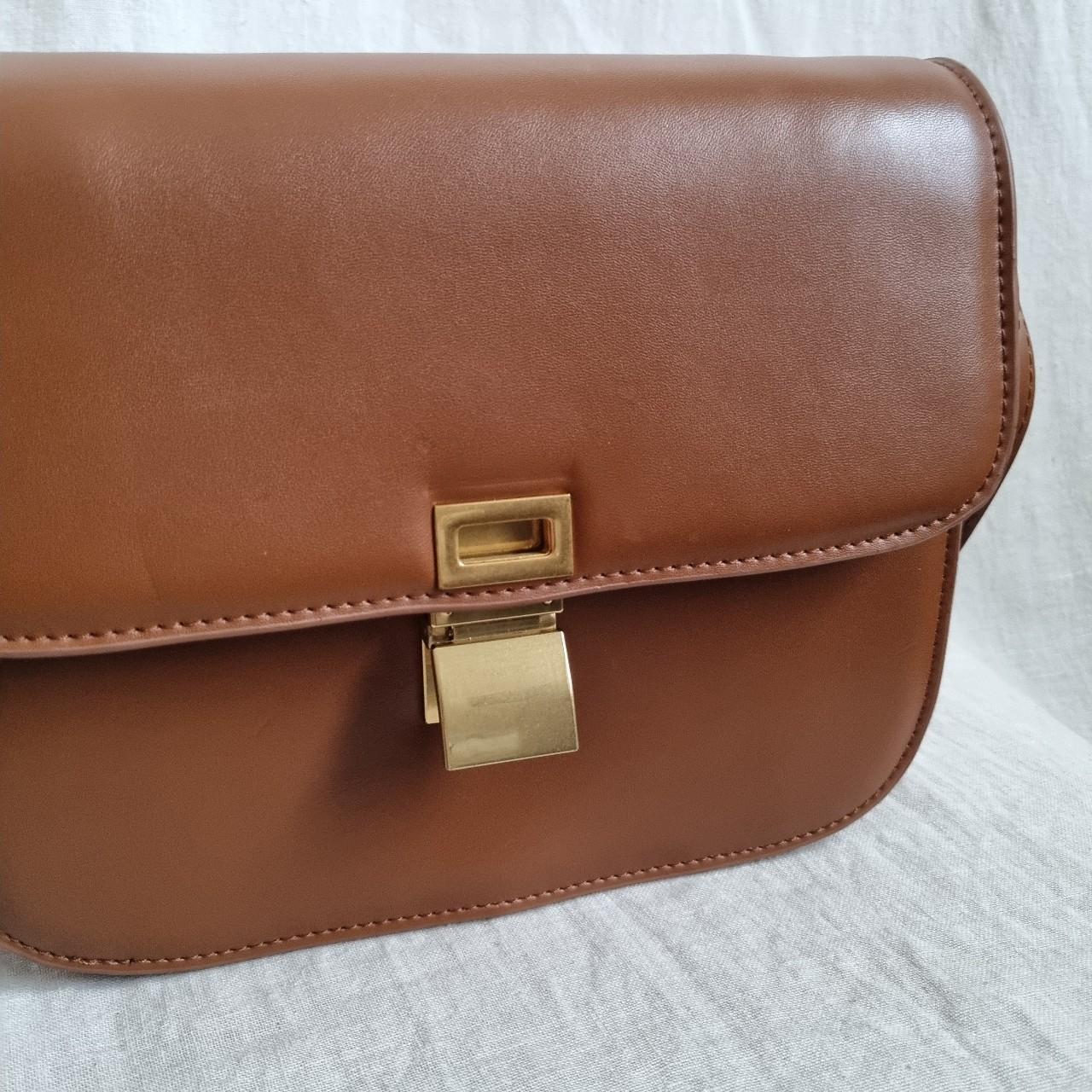 🥀 brown box bag 🩶 free shipping on bundles... - Depop