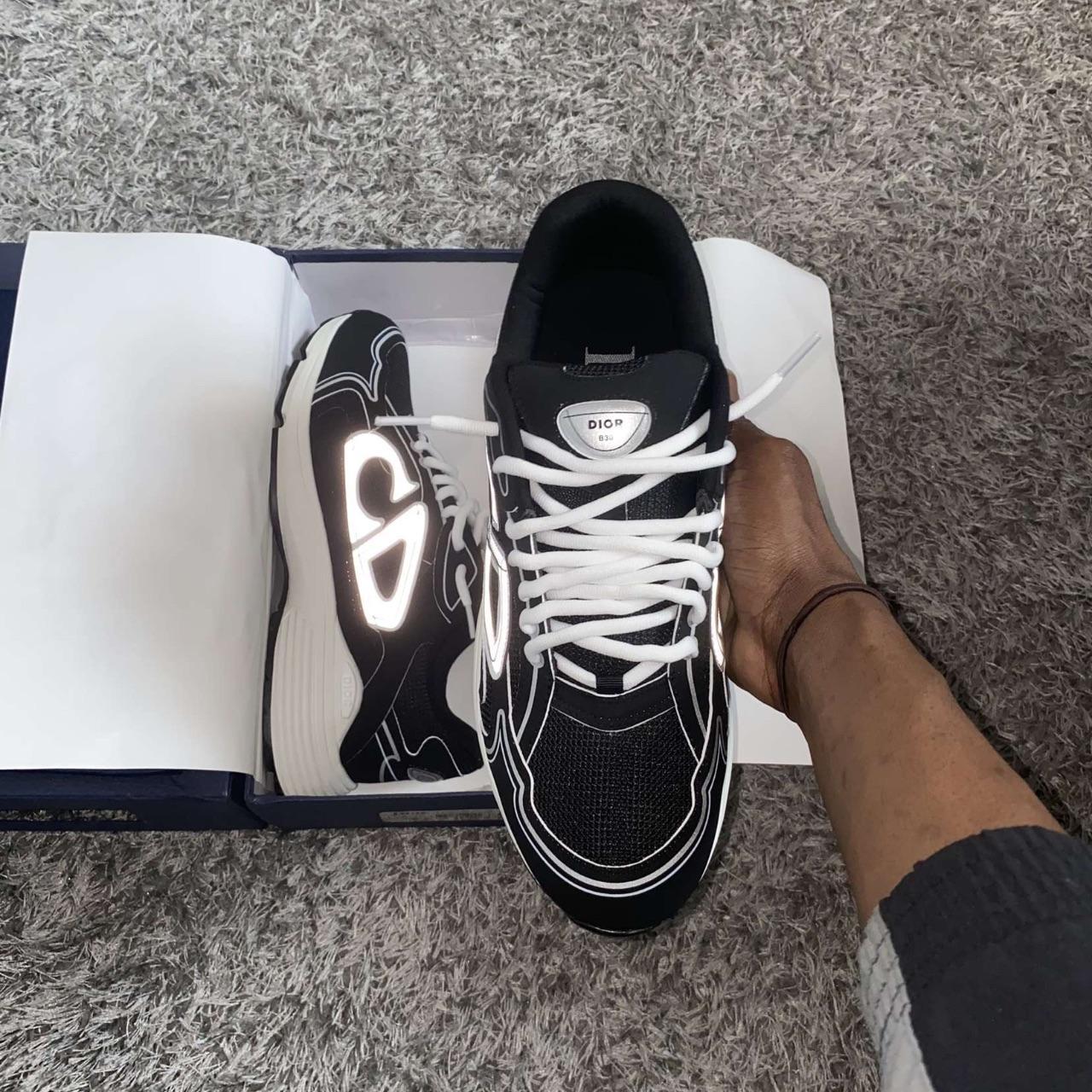 Mens b30 trainers with box with dust bag never used - Depop