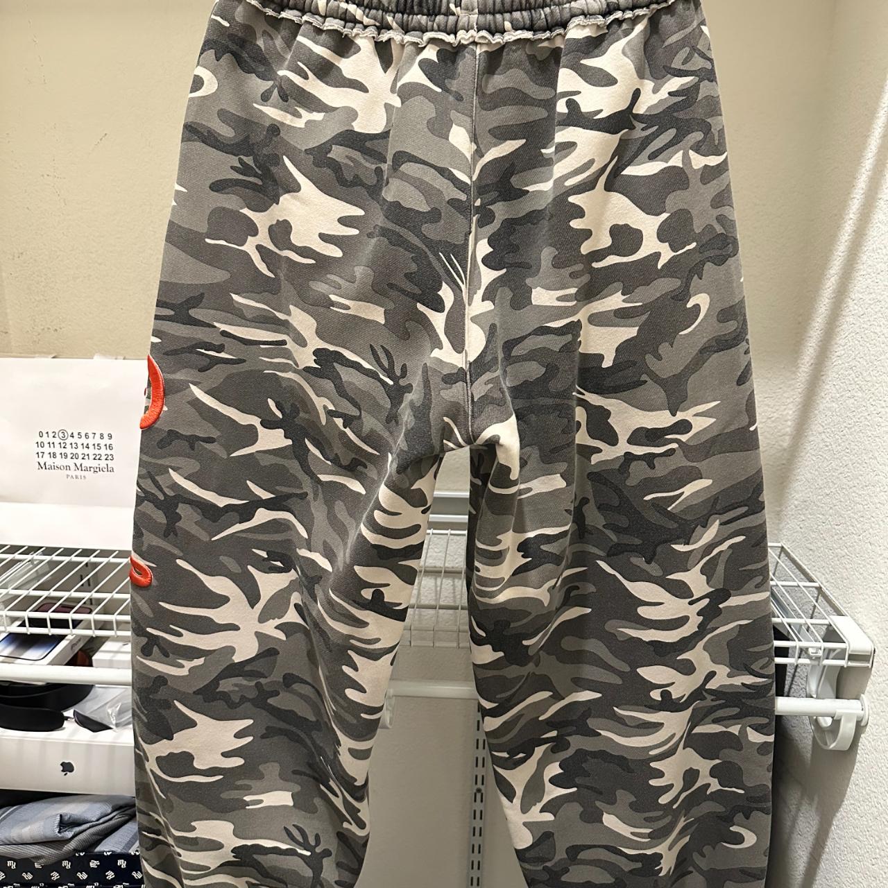 •GV Gallery Snow Camo Sweats •grey/black/red... | Depop