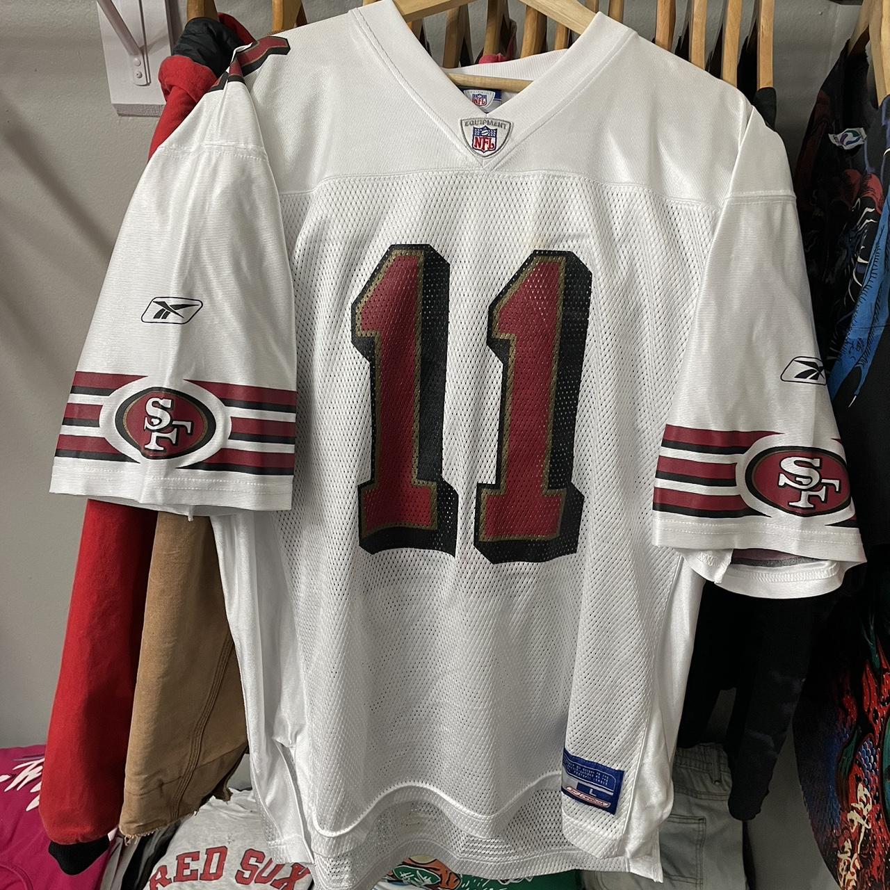 San Francisco 49ers Alex Smith Reebok Jersey Pit to... - Depop