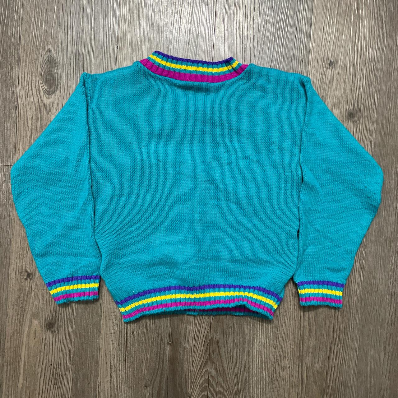 1992 vintage barney kids sweater pit to... - Depop