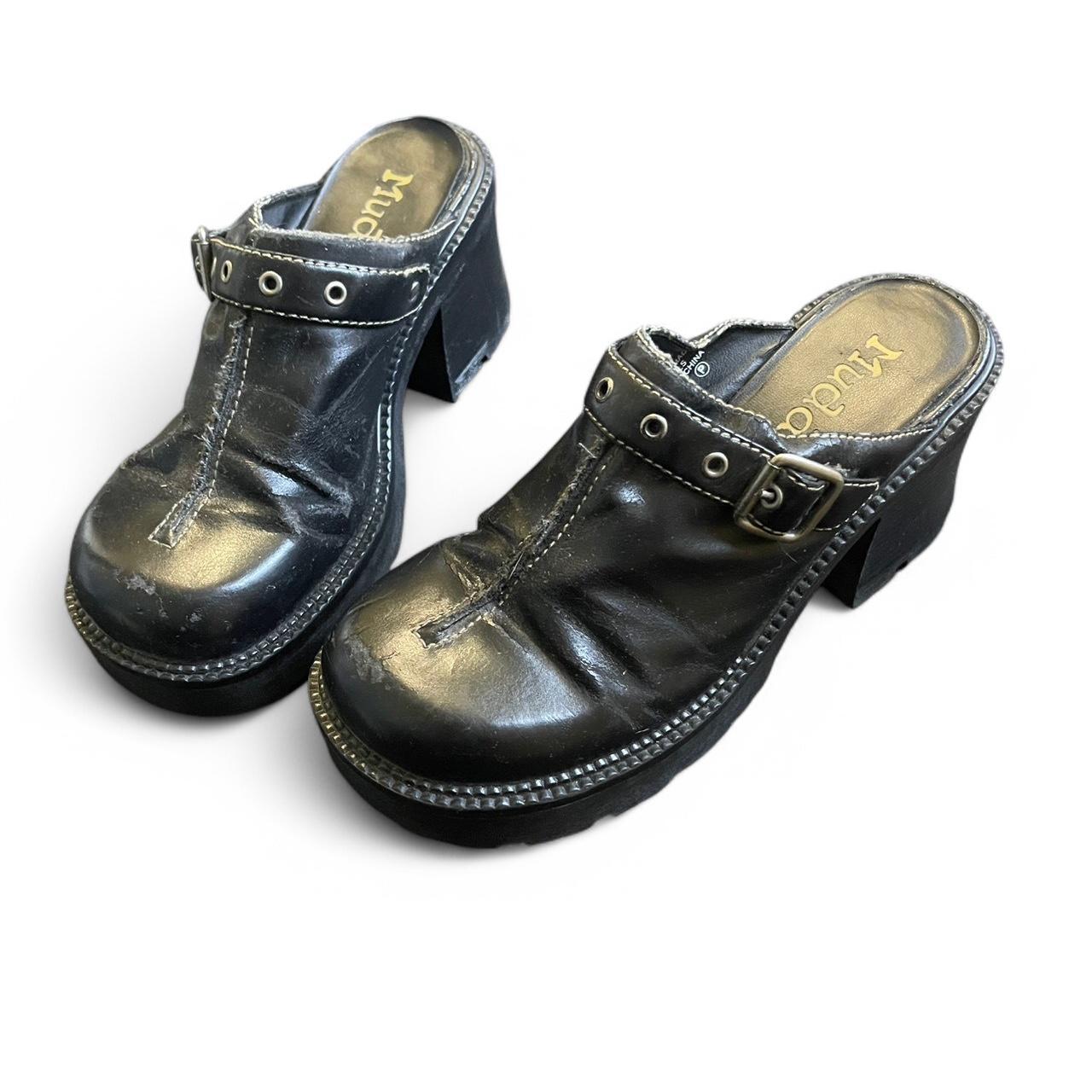 Vintage Mudd Platform Mules Women’s 9 Disclaimer:... | Depop