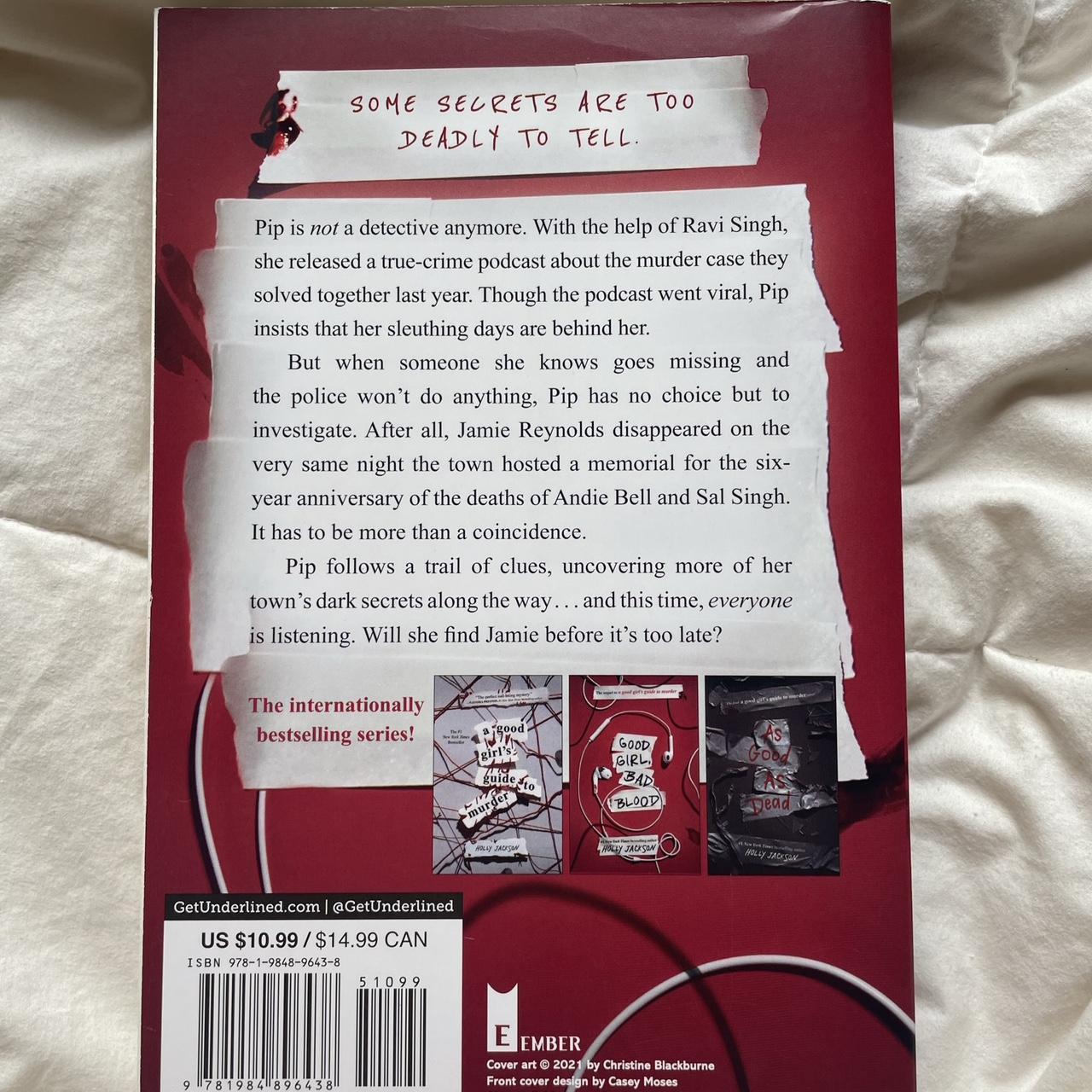 📚good girl bad blood by holly jackson (agggtm book... - Depop