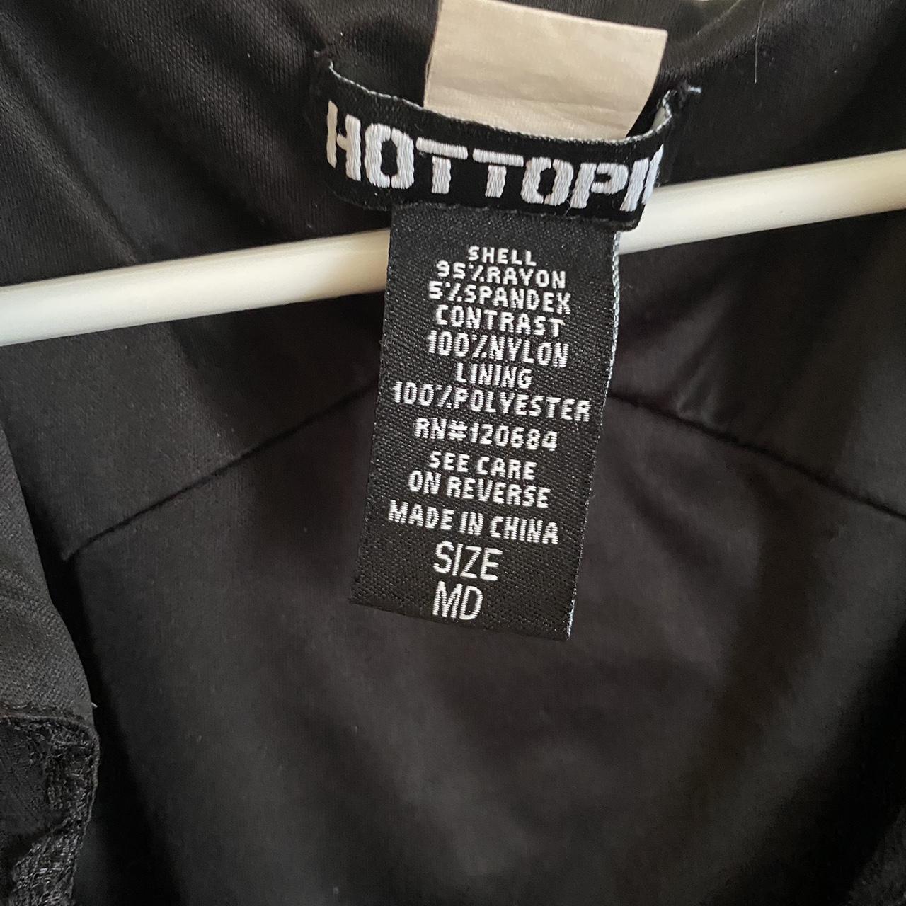 Hot Topic Women's Black Dress | Depop