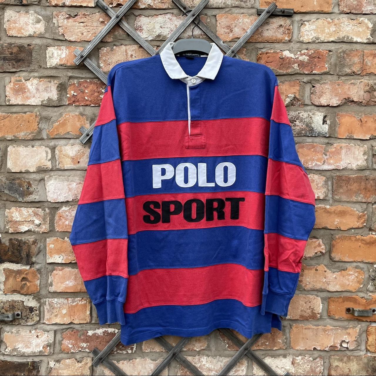 Polo Ralph Lauren Men's Red and Blue Polo-shirts | Depop