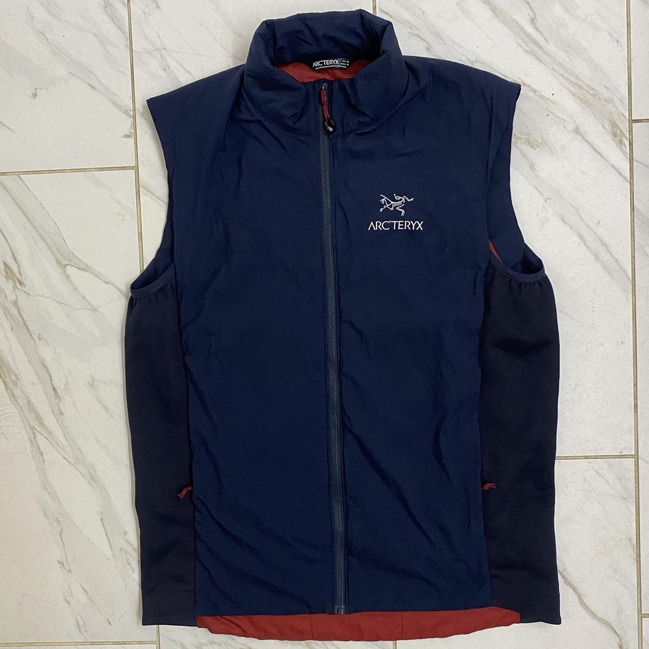 Arc’teryx Navy Blue Atom Vest Mens Length: 27in... - Depop