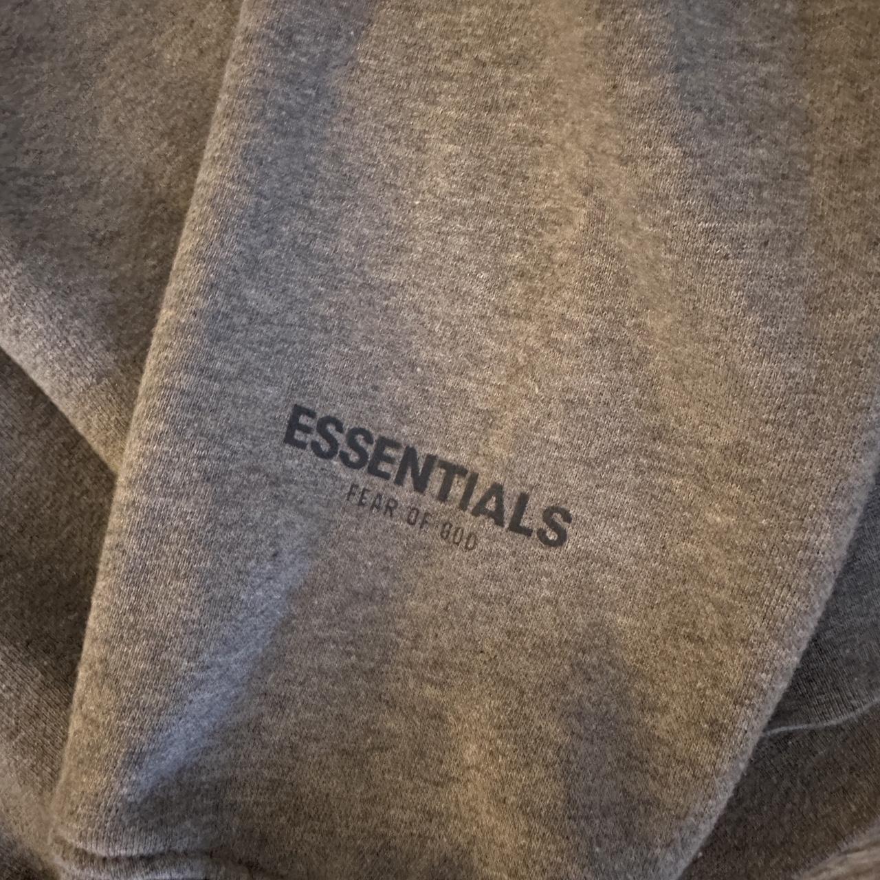 Essentials Men's Grey Sweatshirt | Depop