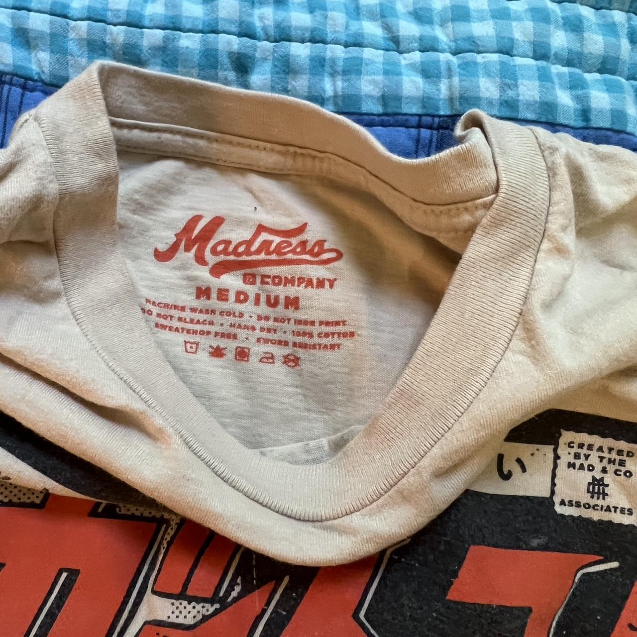 Japanese tan graphic T-shirt - Depop