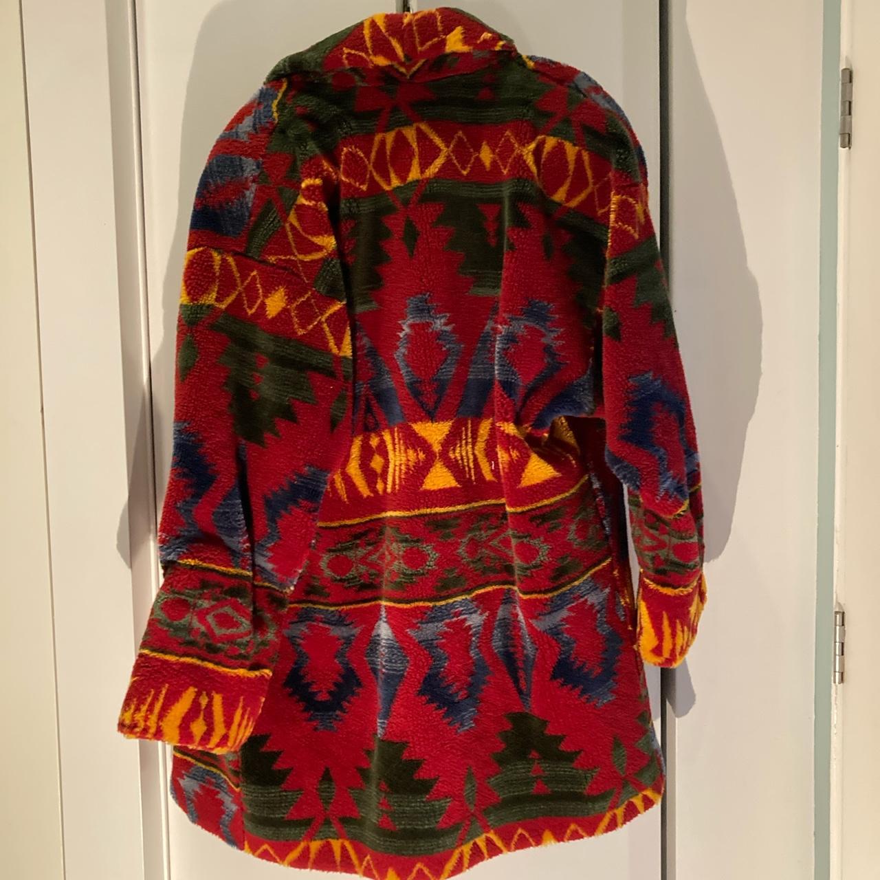 Vintage Rare Donny Brooke Patterned Coat Allover... | Depop