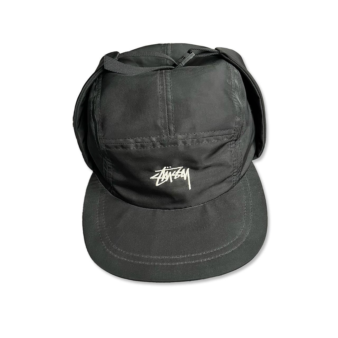 STUSSY STOCK EAR FLAP CAP Stussy embroidered logo,... - Depop