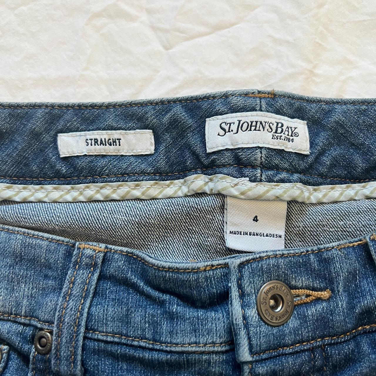 Straight medium wash St. Jonh's Bay jeans! These are... - Depop