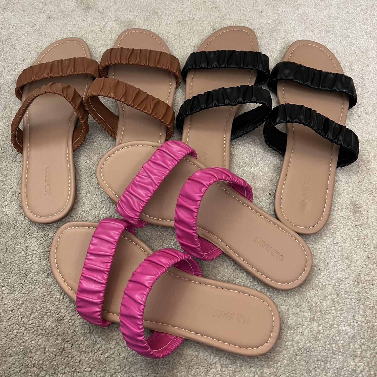 Old navy summer sandal bundle. All never worn and a... - Depop