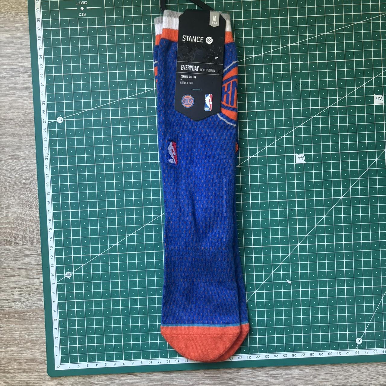 Stance x NEW YORK KNICKS MENS SOCKS SIZE MEDIUM - Depop