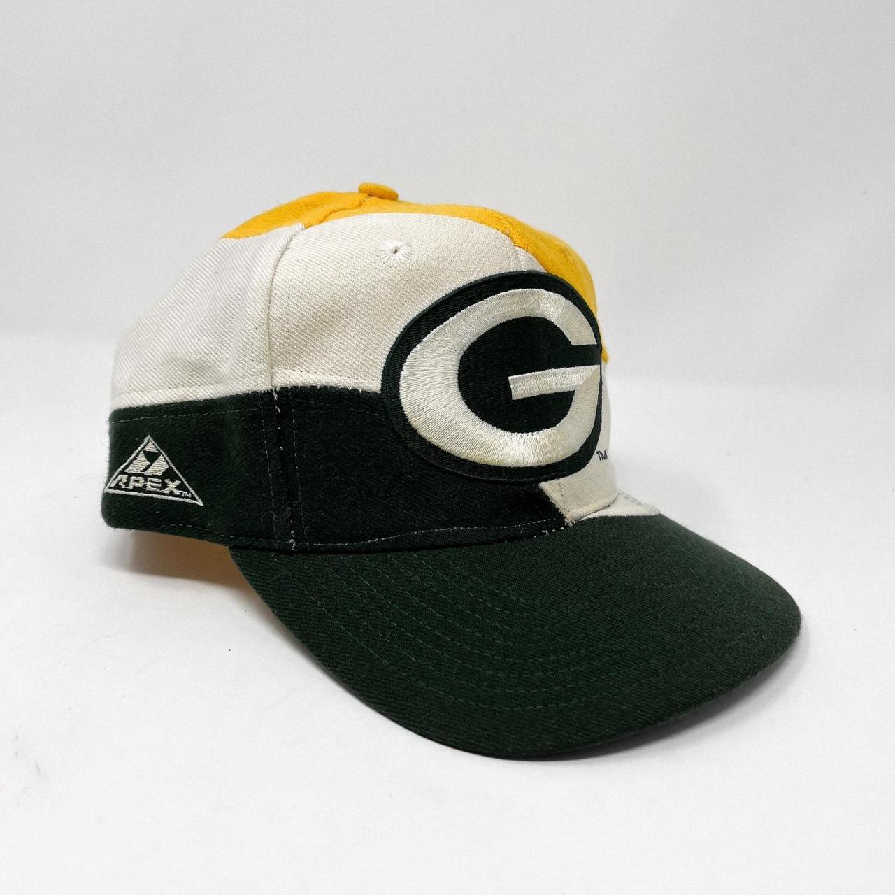 Men's Green and Yellow Hat | Depop