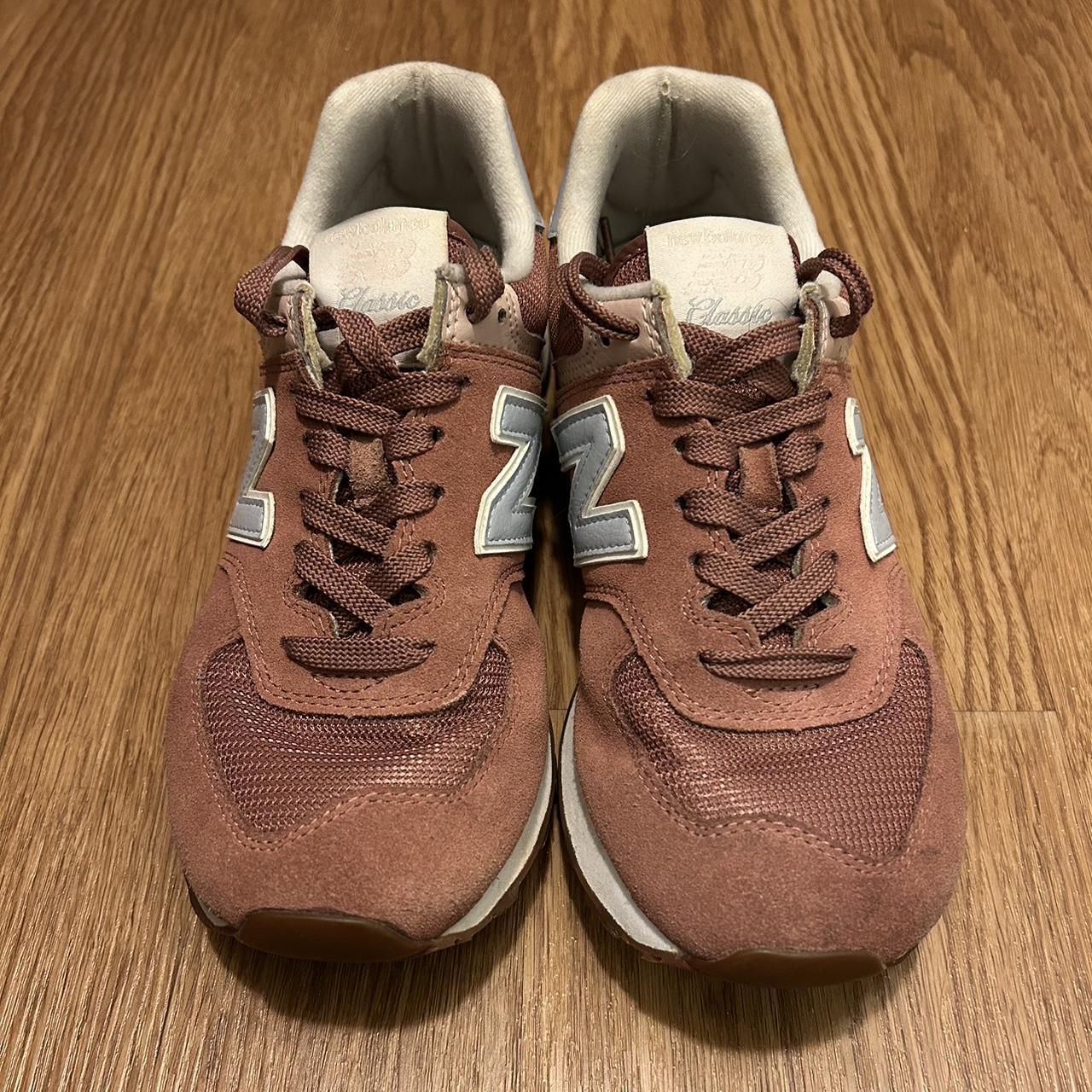 Classic New Balance 574s! In good condition, just a... - Depop