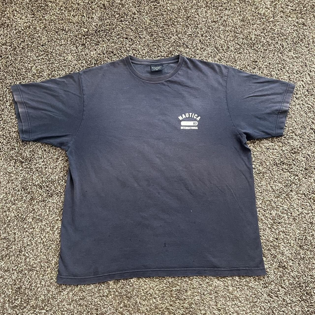 Vintage Nautica Boat Racing Graphic Tee Super dope... - Depop