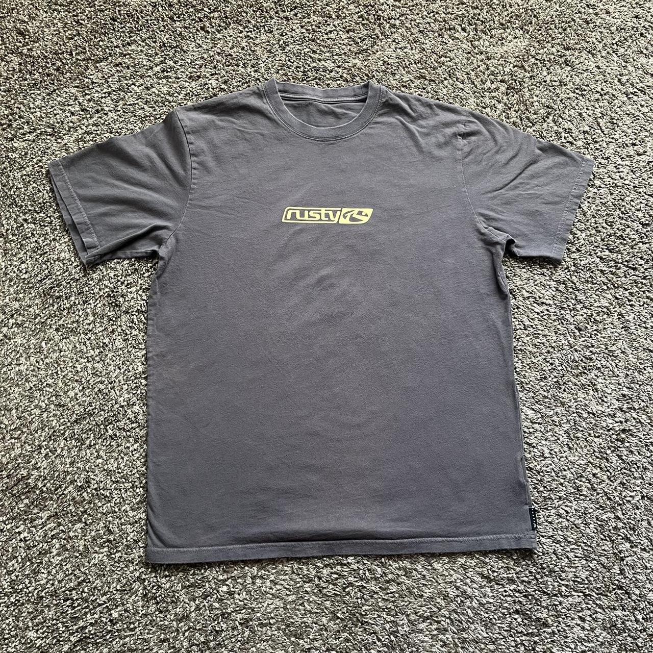 Vintage 2000s Rusty surf Tee Super sick front and... - Depop