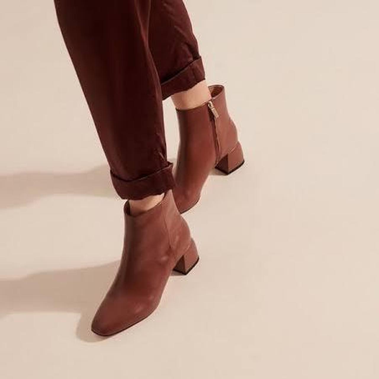 Nelson Made Luna boots in Mousse. Handmade and a... - Depop