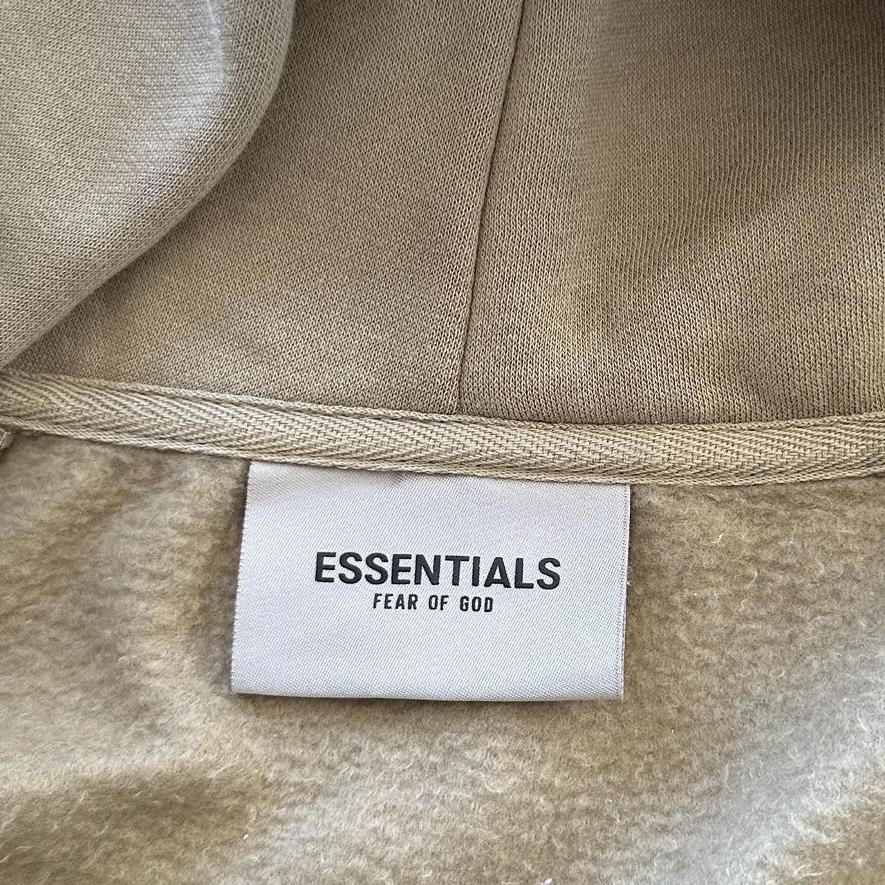 Essentials Zip-Up Hoodie - Depop