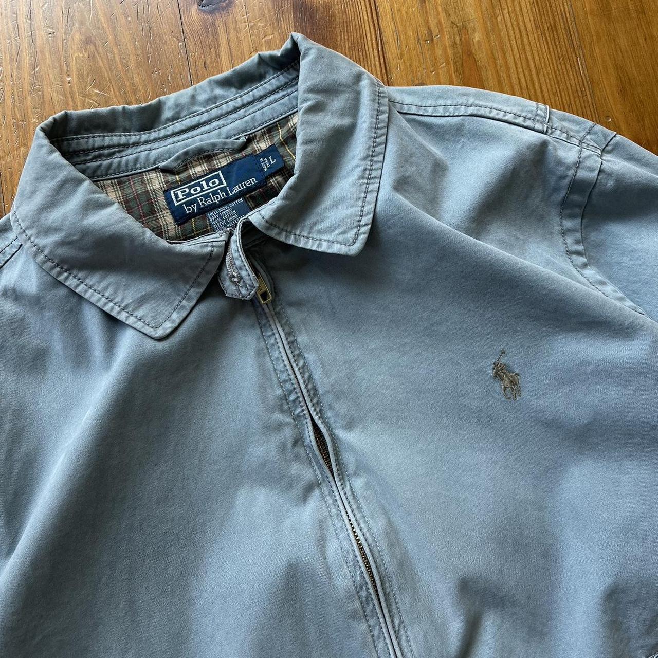 Vintage Faded Polo Ralph Lauren Jacket rly dope &... - Depop