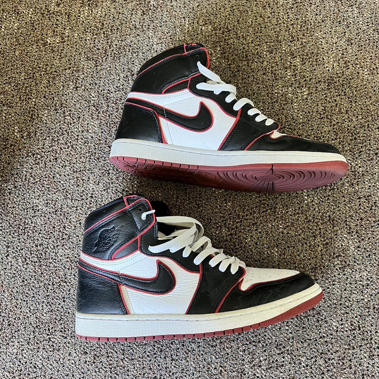 Jordan 1 Bloodline Size 11, no box Very comfy,... - Depop