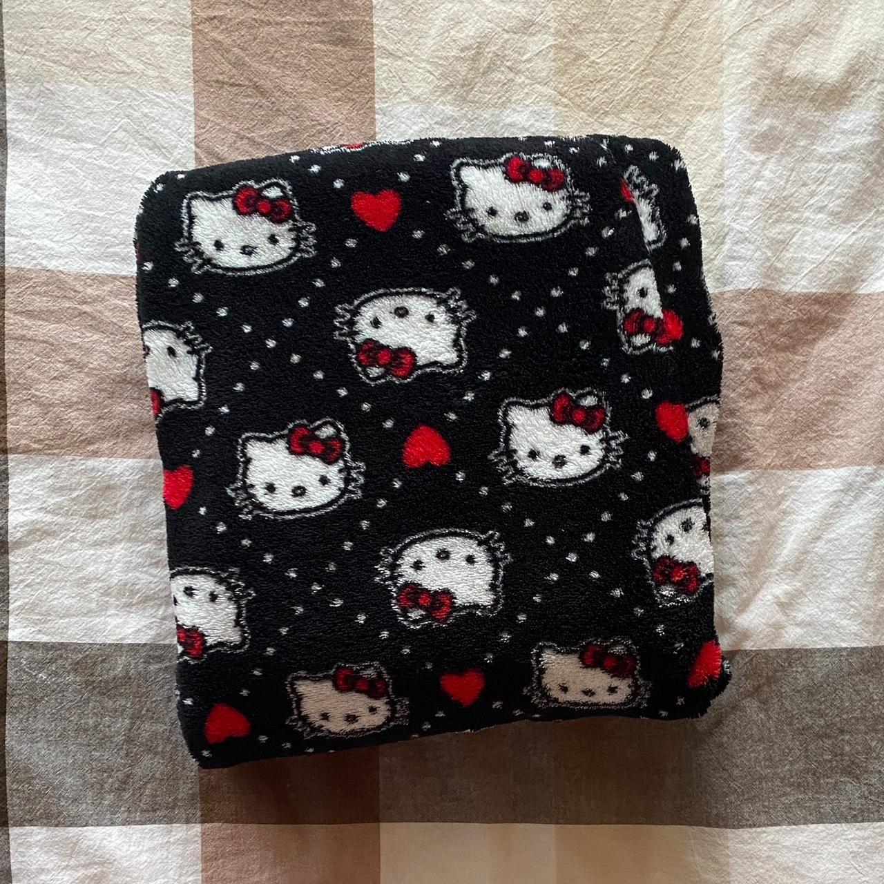 Black Hello Kitty pj pants •Tag was ripped off but... - Depop