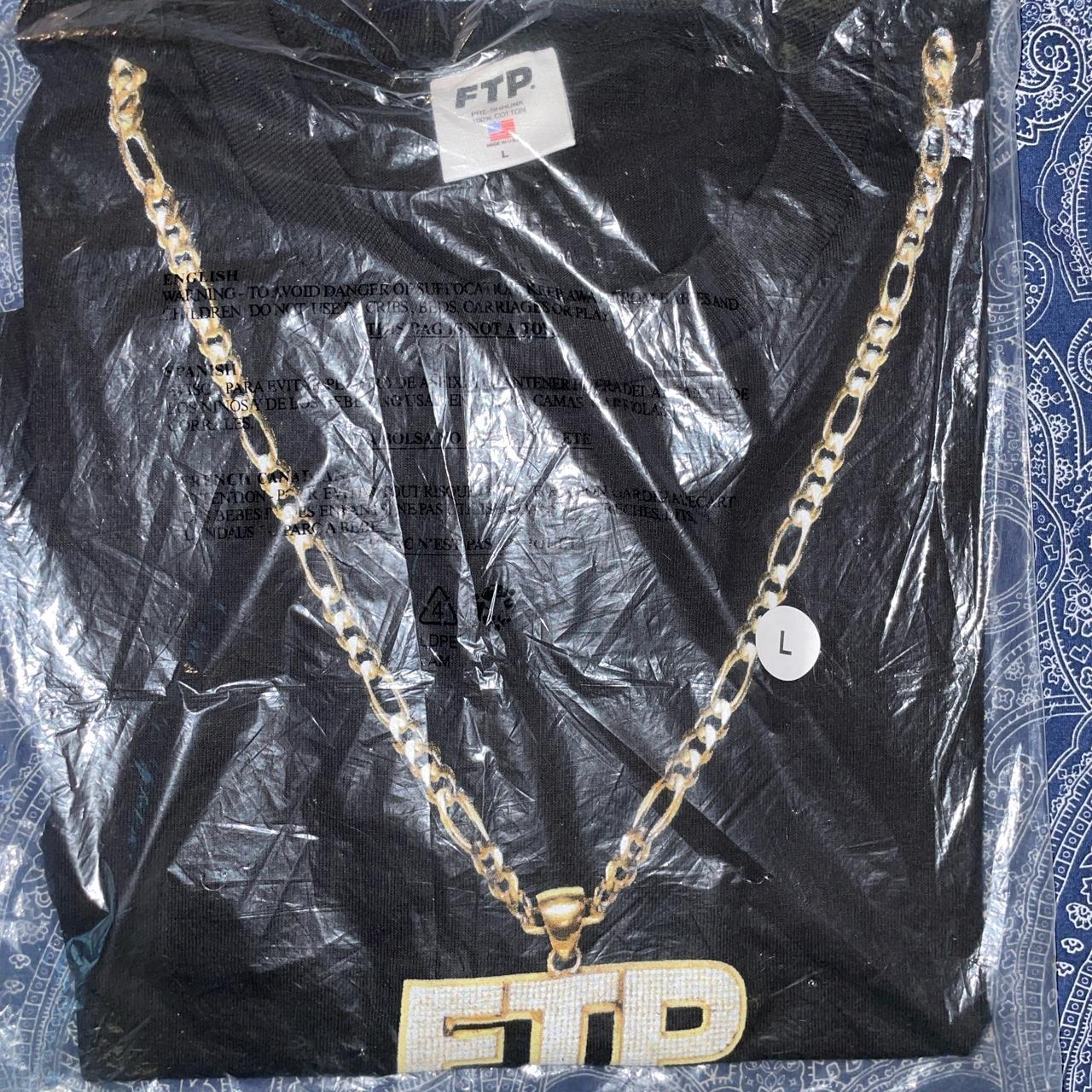 FTP Gold chain T-shirt -Free shipping -haven’t... - Depop