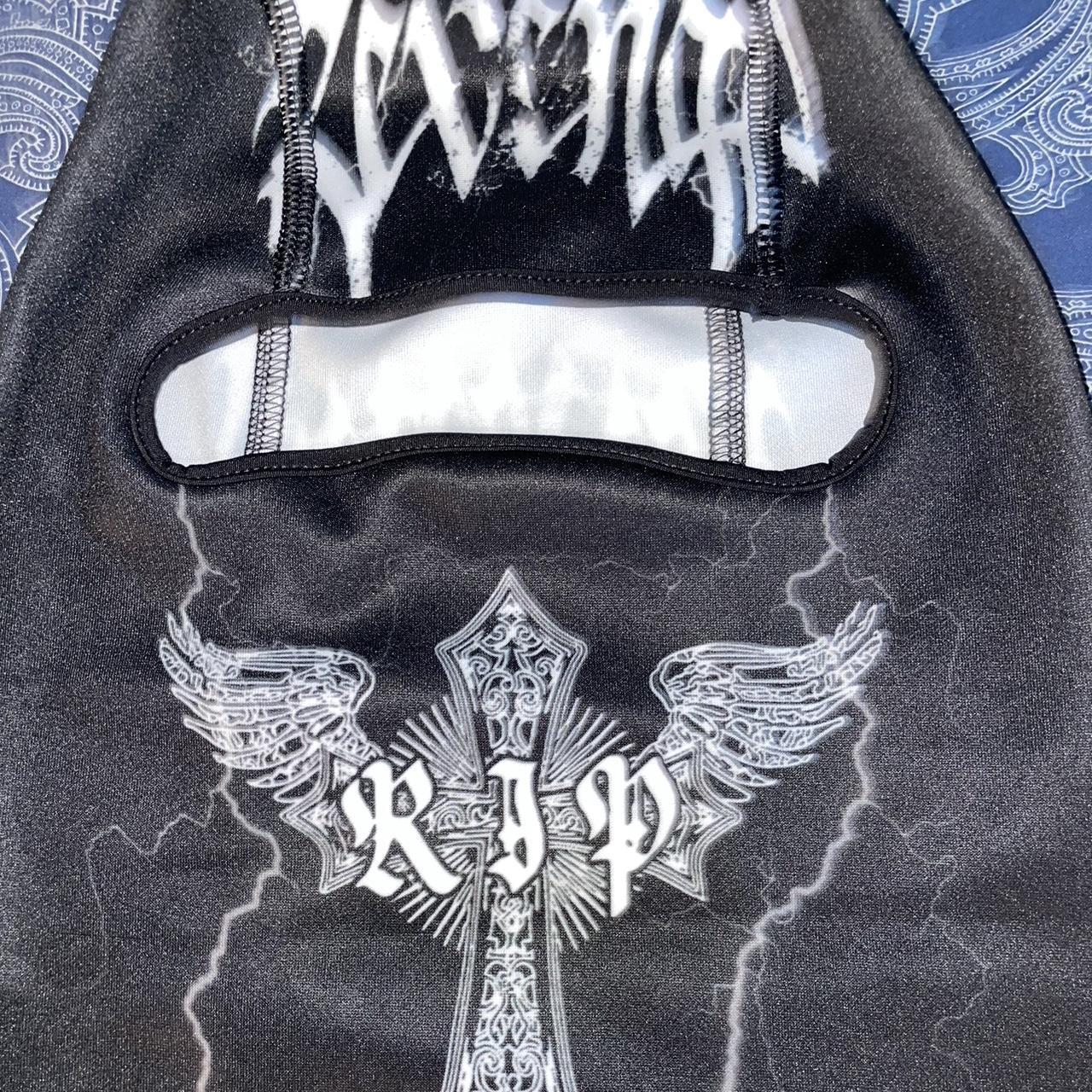 REVENGE CROSS LIGHTNING SKI MASK SEND... - Depop