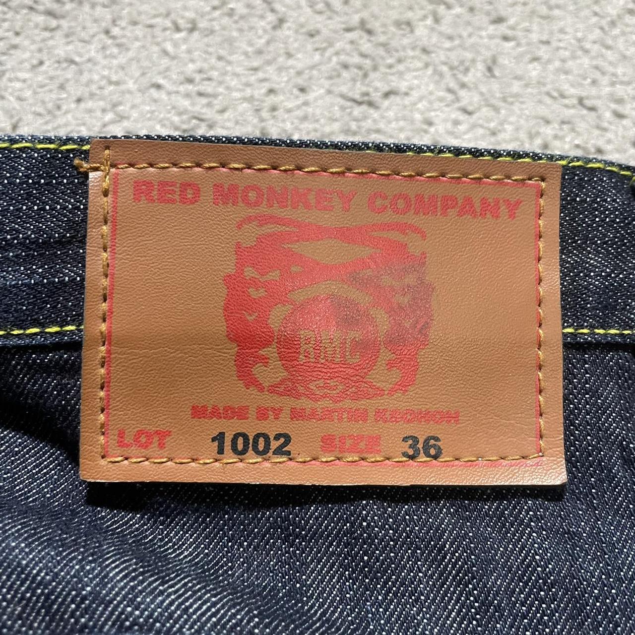 RMC Red Monkey Jeans - Size 36 - Blue •Baggy, Wide... - Depop