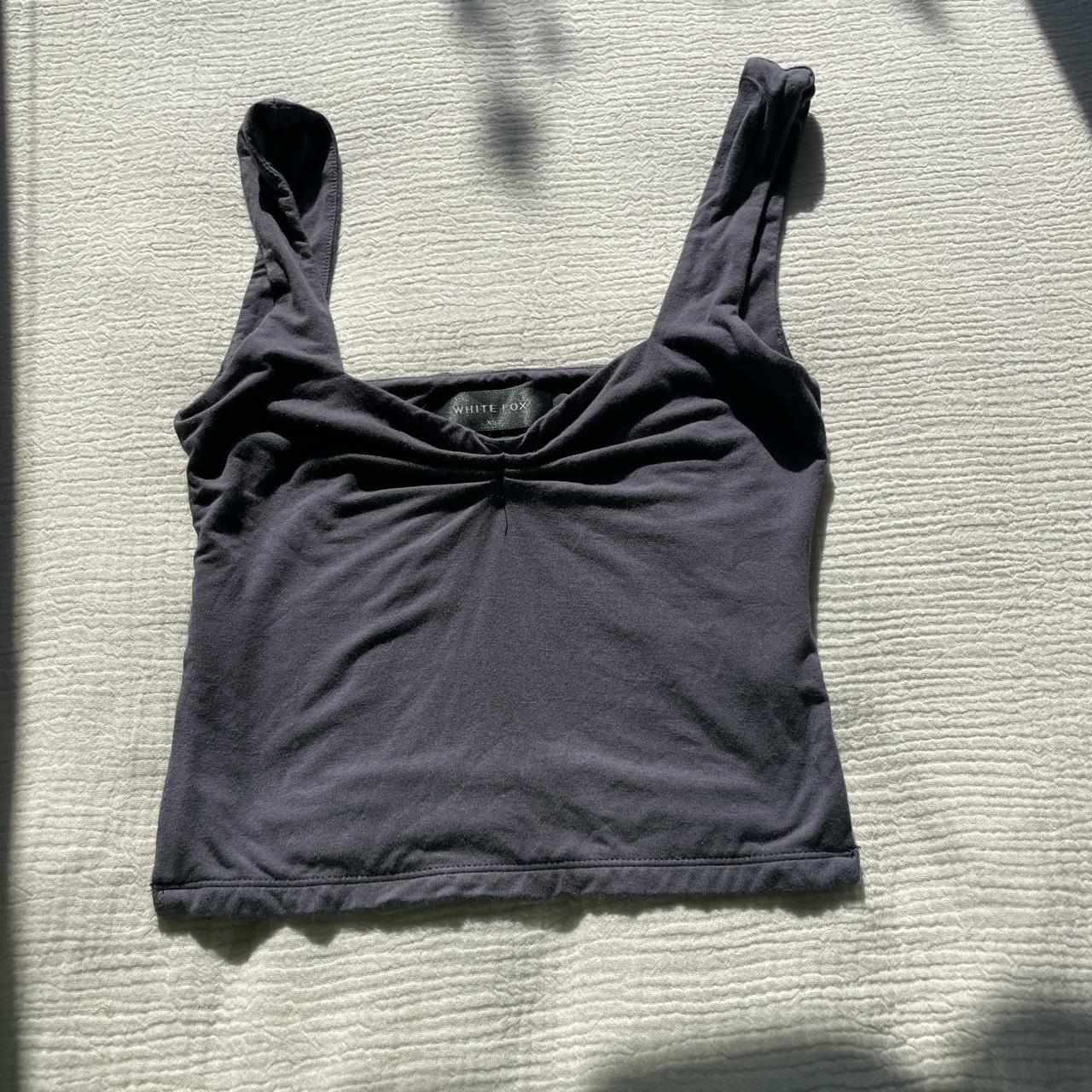 white fox top xs - Depop