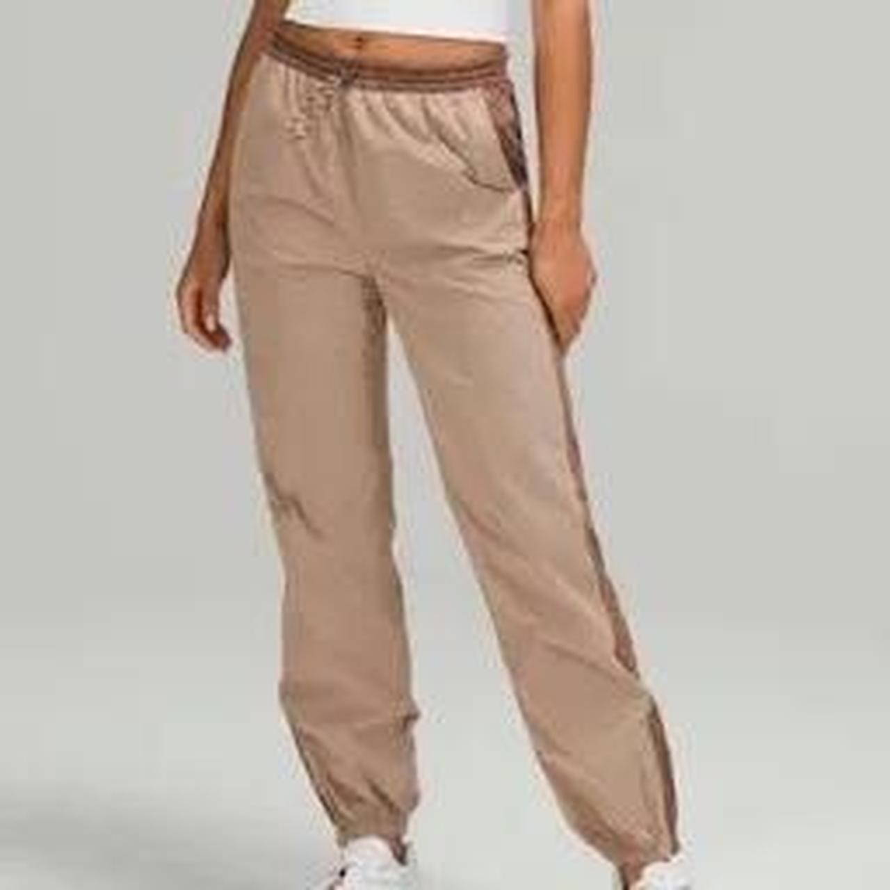 Lululemon evergreen track pant in cacao/cafe au lait... - Depop