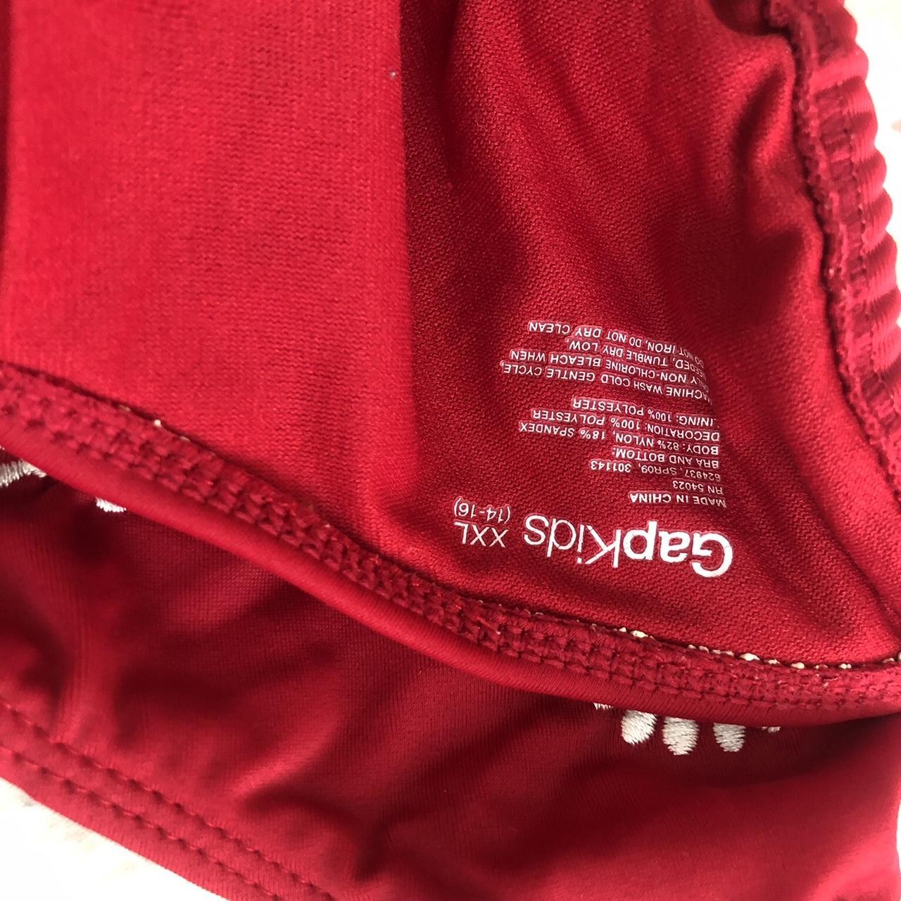 Gap Kids red bikini set - Depop