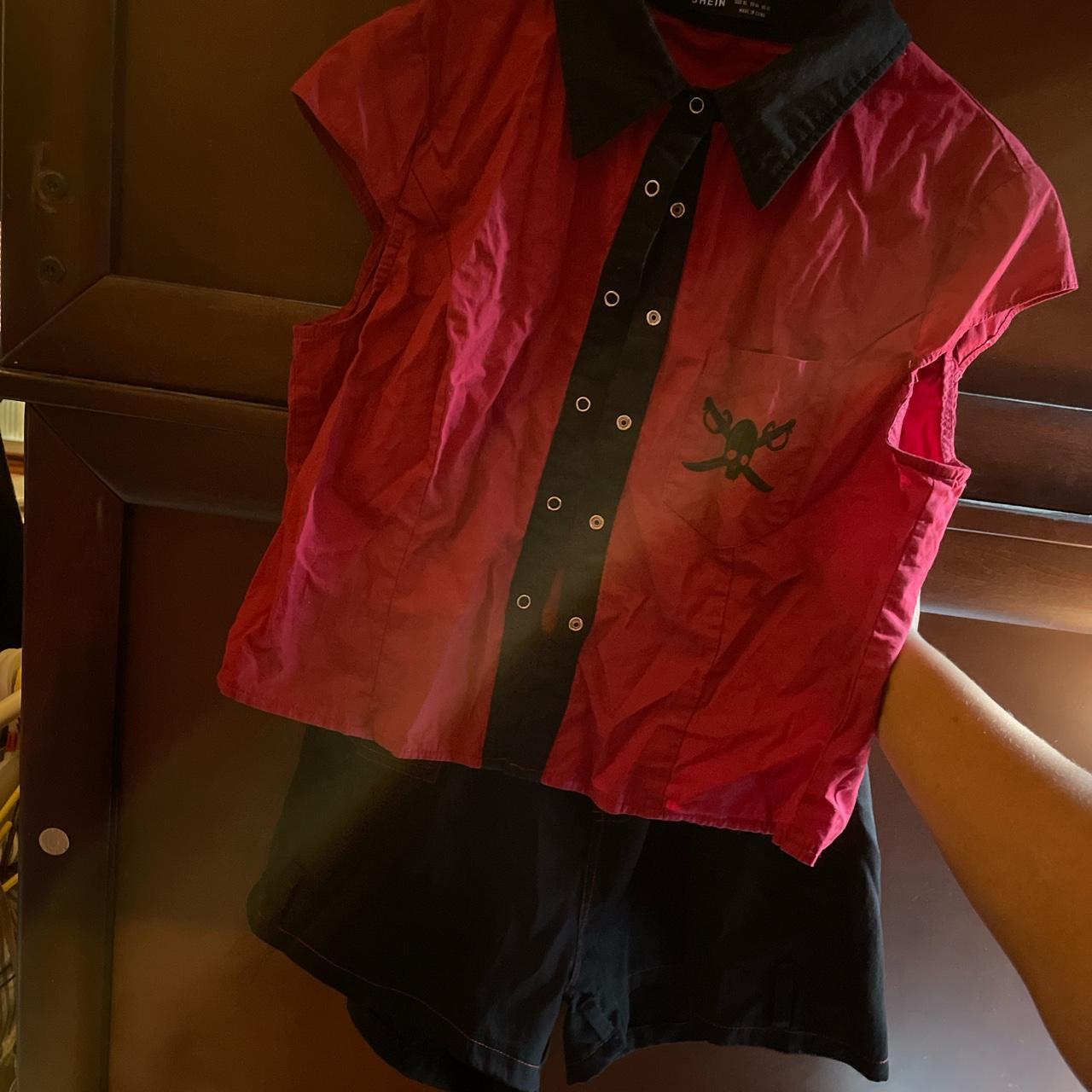 Cute Emo Outfit. Shorts: Large Shirt: xl Iv worn... | Depop