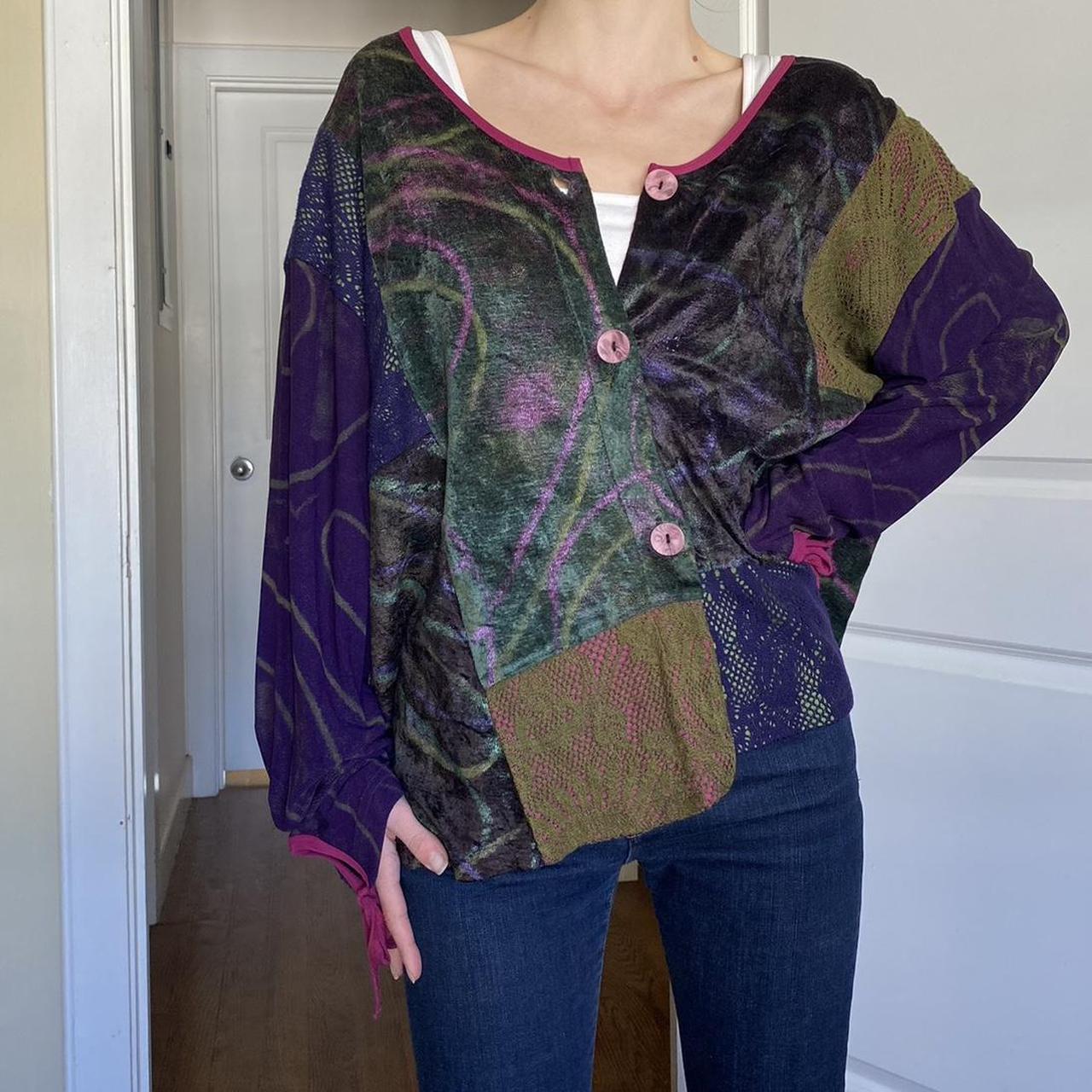 Women's multi Cardigan | Depop