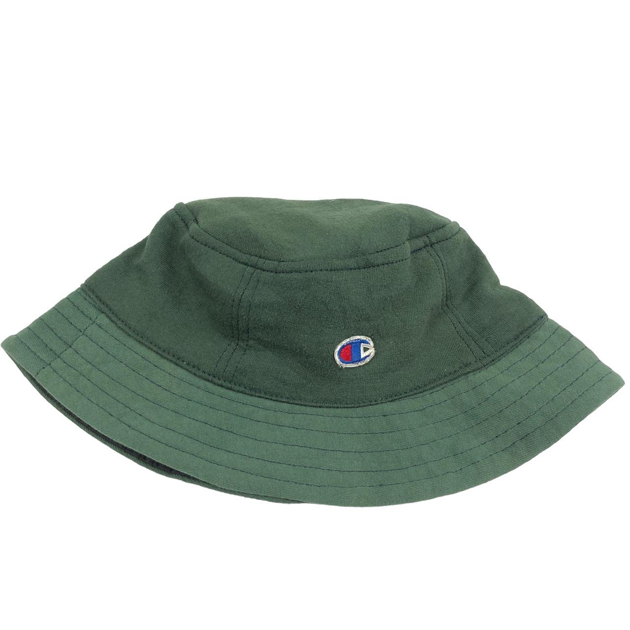 🦆Vintage Champion Rework Bucket Hat, Lined 🦆Size:... - Depop