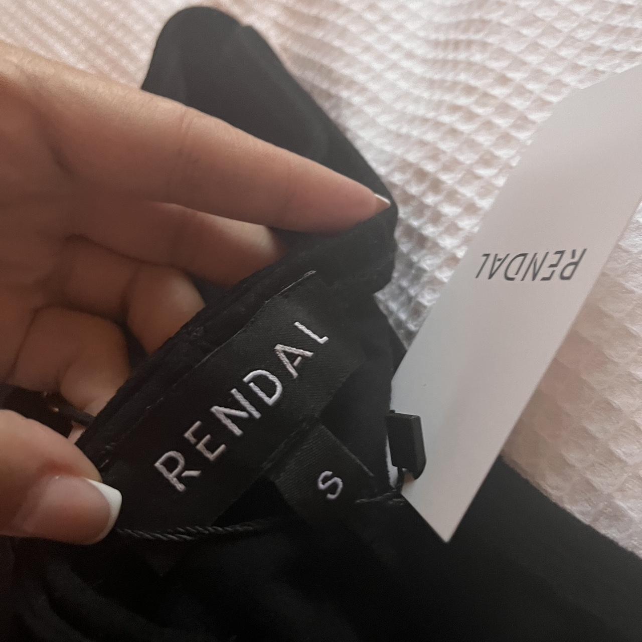 Rendal Lace up Faux Suede Black Flares Brand new... - Depop