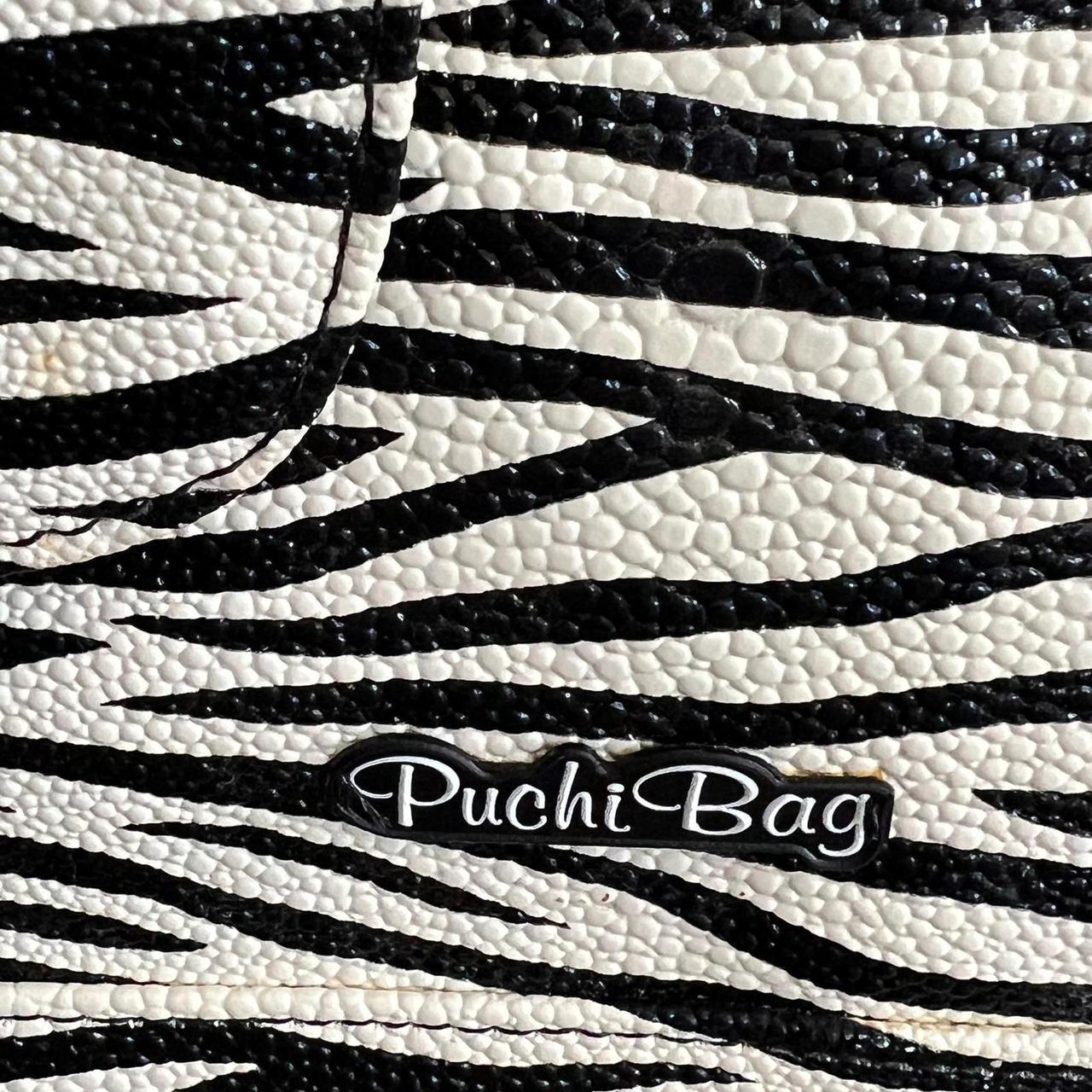 PuchiBag Zebra Print Dog Carrier Designer Pet Tote... | Depop
