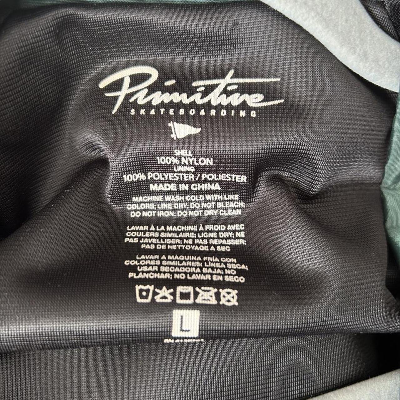 Primitive green jacket. Size Large but fits as a... - Depop