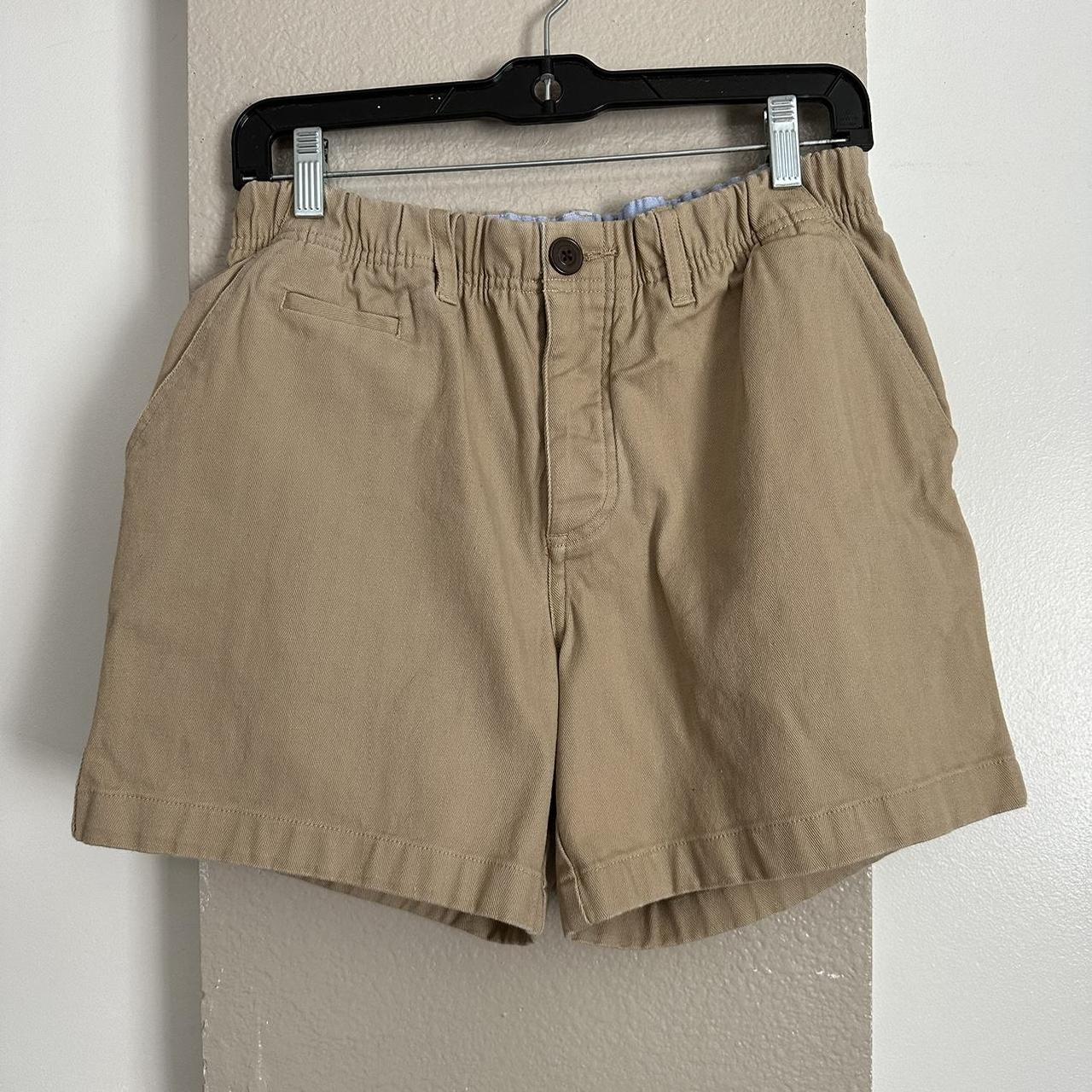 Chubbies Men's Tan and Cream Shorts | Depop