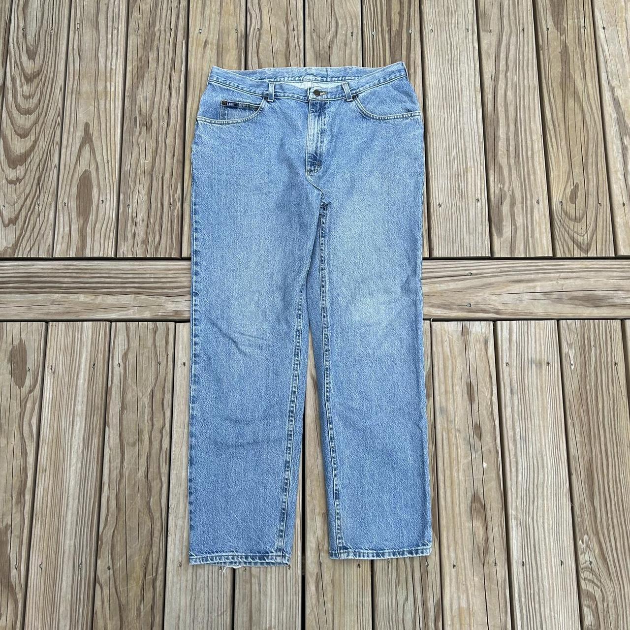 Lee Men's Blue Jeans | Depop
