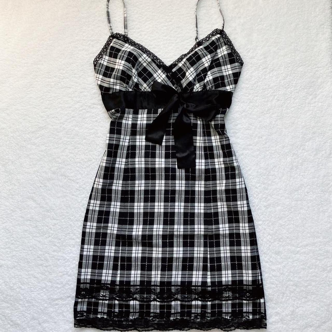 Coquette goth dress lace dollette babydoll grunge... | Depop