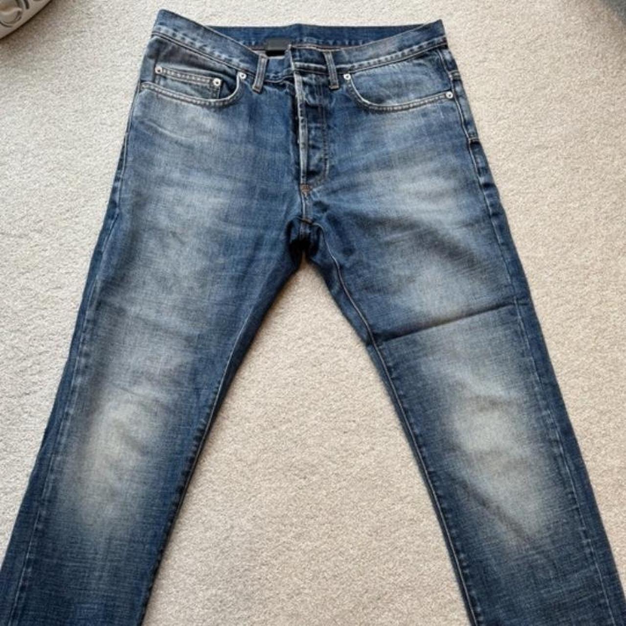 Dior hedi slimane era blue jeans, best quality. Nice... - Depop