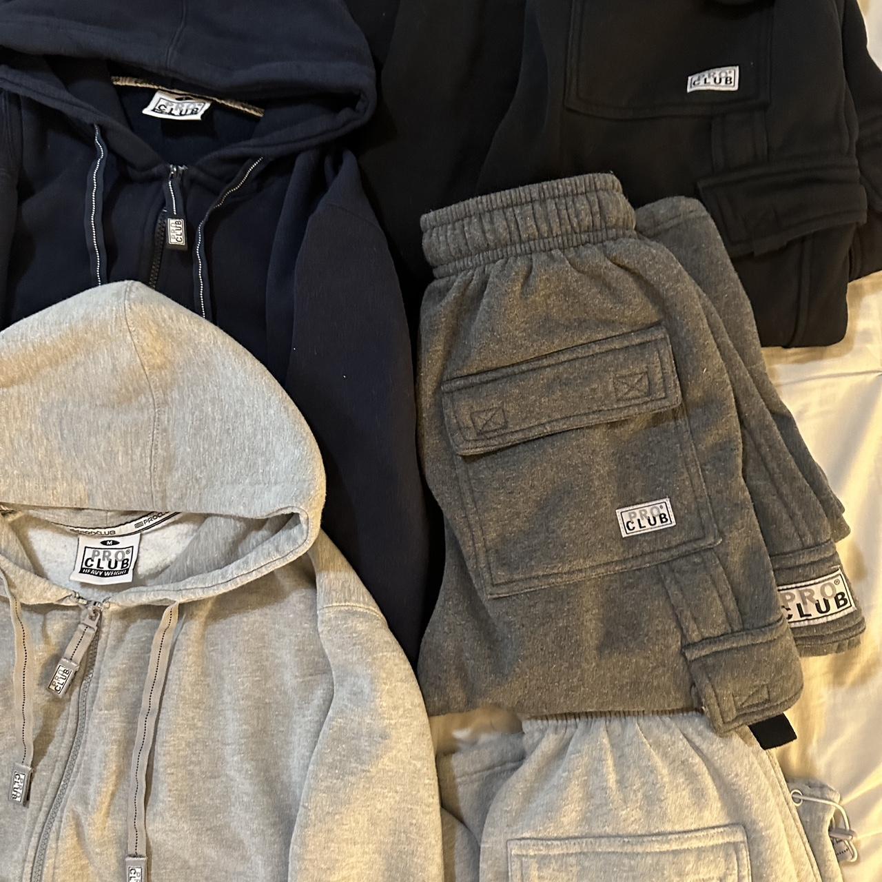 Pro Club Heavyweight Zip up Fleece Hoodie BRAND NEW... - Depop