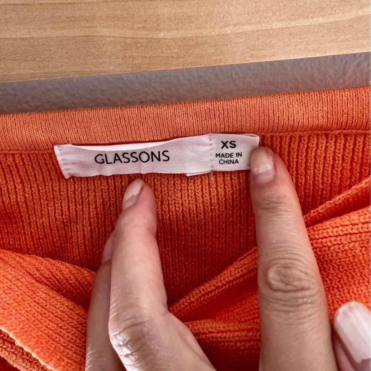 Selling Glassons twist front top - Sunset Washed... - Depop