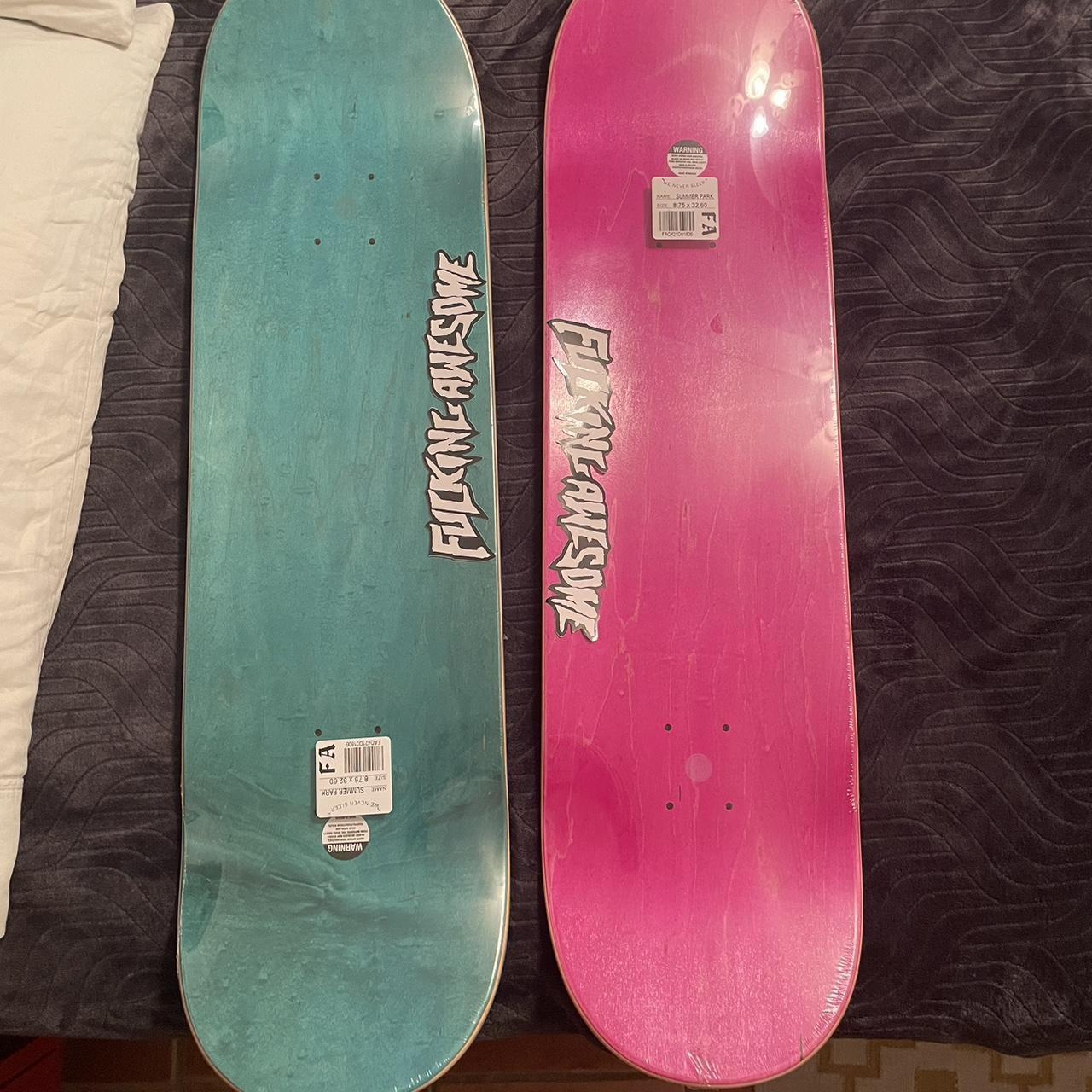 Pink deck for homie size 8.75 I have both boards... - Depop