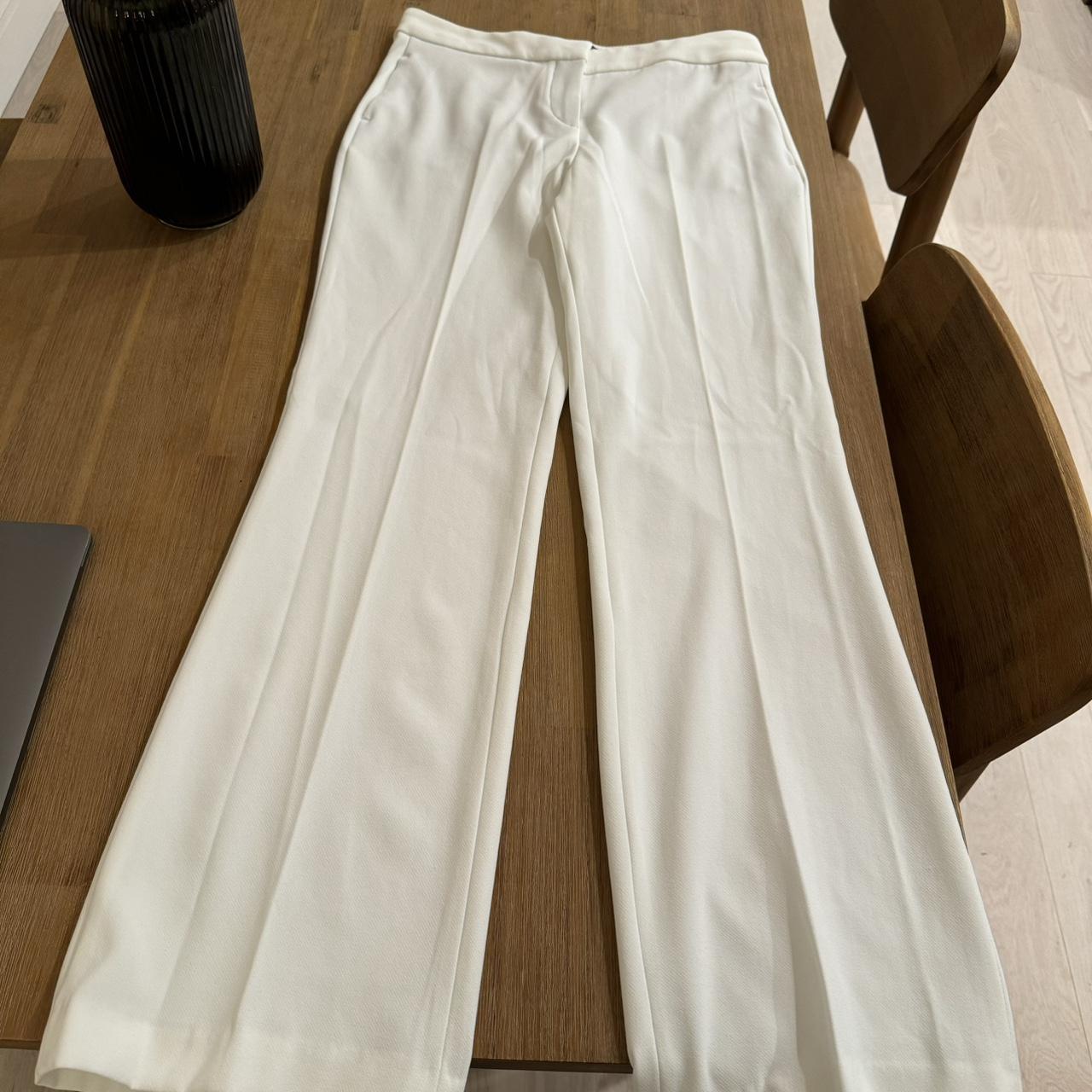 White work pants but also cute outside of work. - Depop