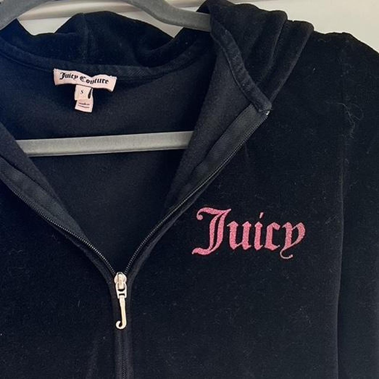 Authentic early 2000’s Juicy Couture Velour Zip Up... - Depop