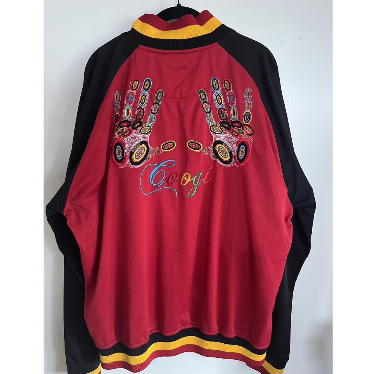 super sick authentic vintage coogi track jacket with... - Depop