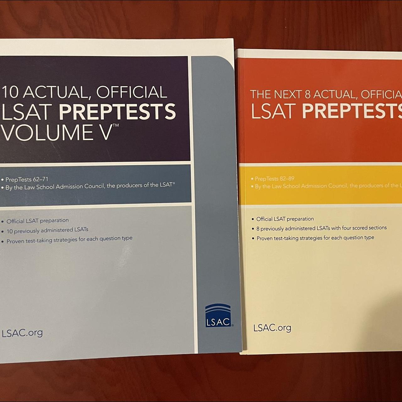 New and unopened LSAT/LSAC PREPTEST books Just... - Depop