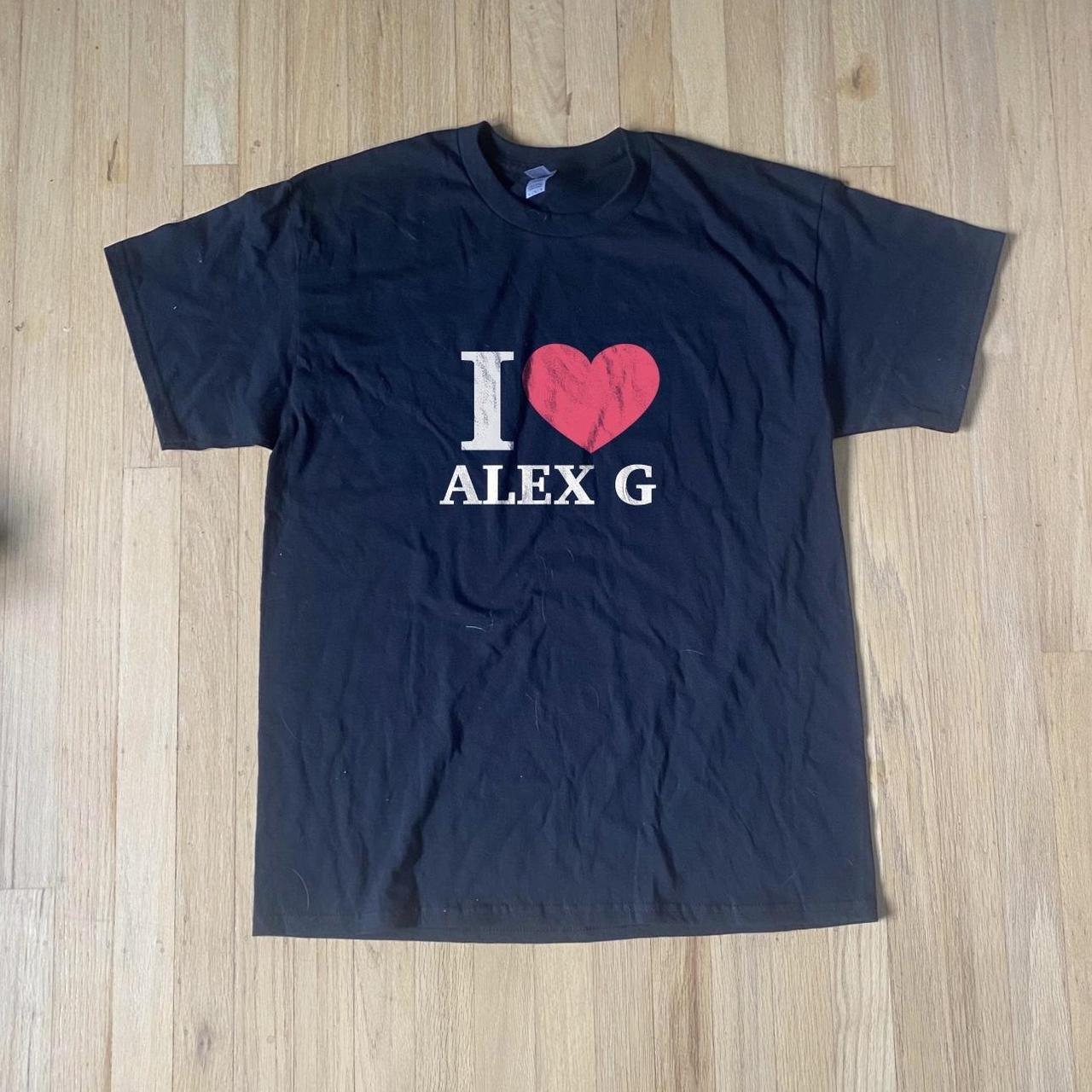 I heart Alex g tee, made to order, can do other... - Depop